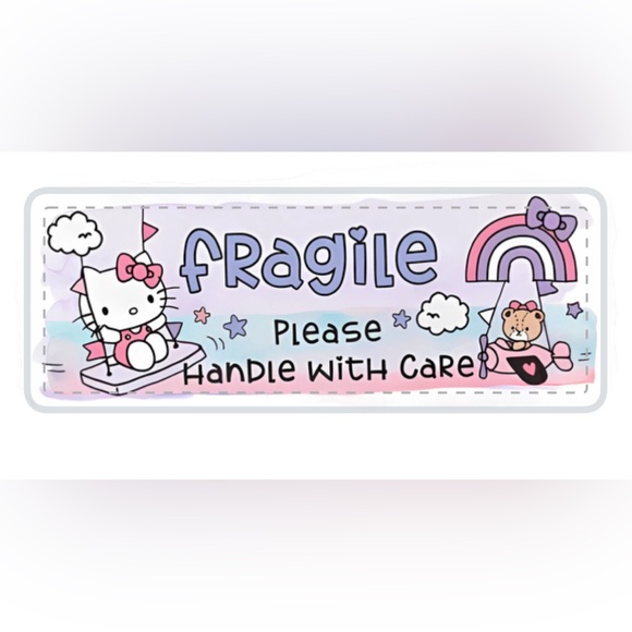 Avery | Design | 9 Fragile Please Handle With Care Poshmark Ebay ...